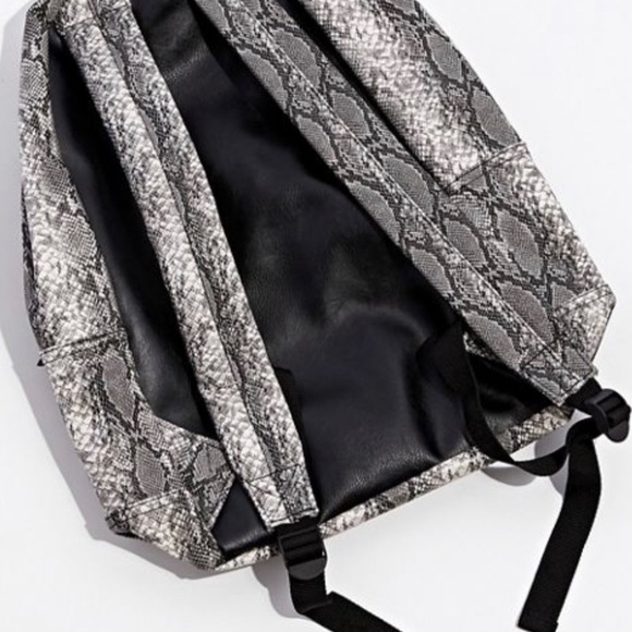 Urban Outfitters | Bags | Snake Skin Faux Leather Backpack | Poshmark